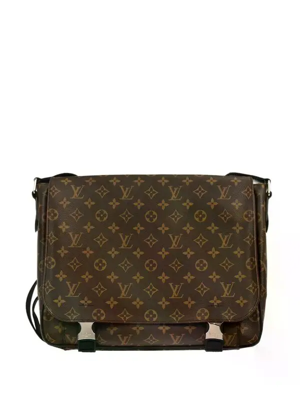 LOUIS VUITTON 2014 Monogram Macassar Clarence Shoulder Bag