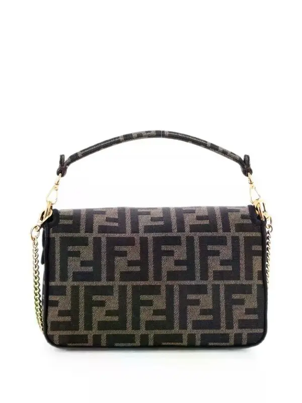 Fendi Baguette Nm Bag Zucca Canvas Mini Crossbody Bag