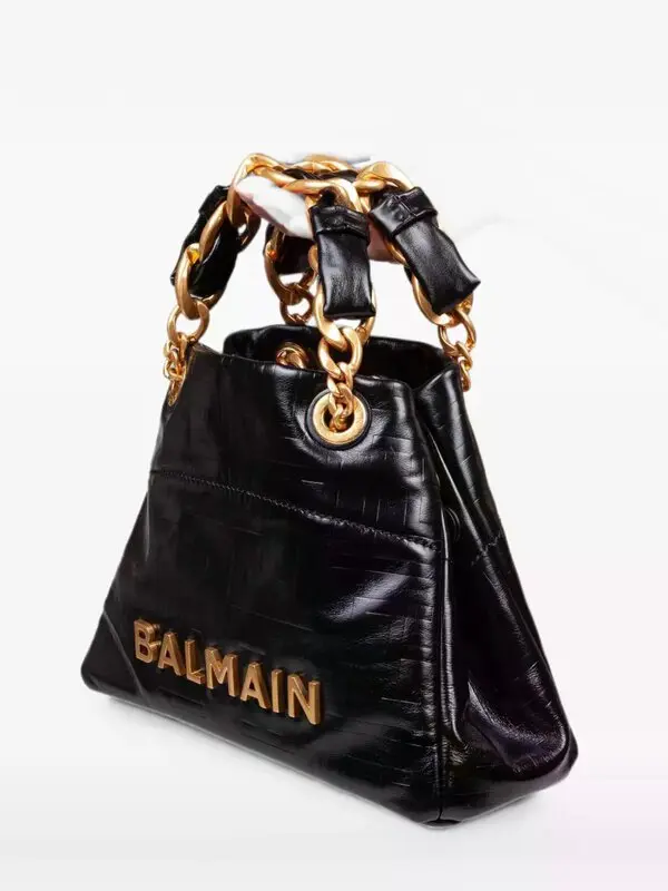 Balmain Small 1945 Monogram Handbag