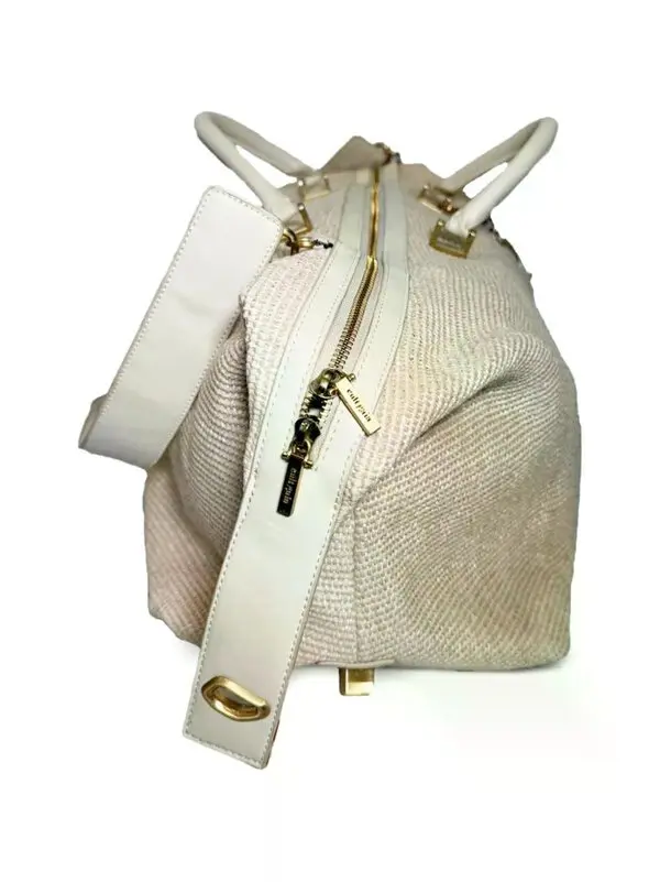 Cult Gaia Adah Raffia Weekender Bag
