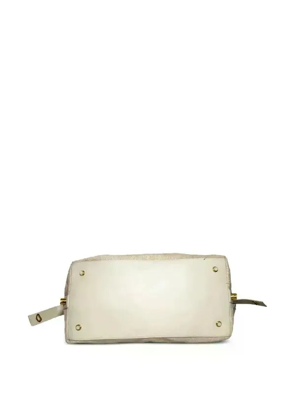 Cult Gaia Adah Raffia Weekender Bag