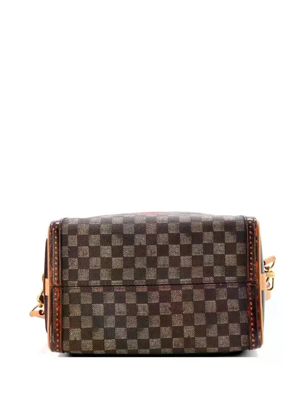 LOUIS VUITTON Speedy Bandouliere Limited Edition Damier Time Trunk 25 Satchel - Brown