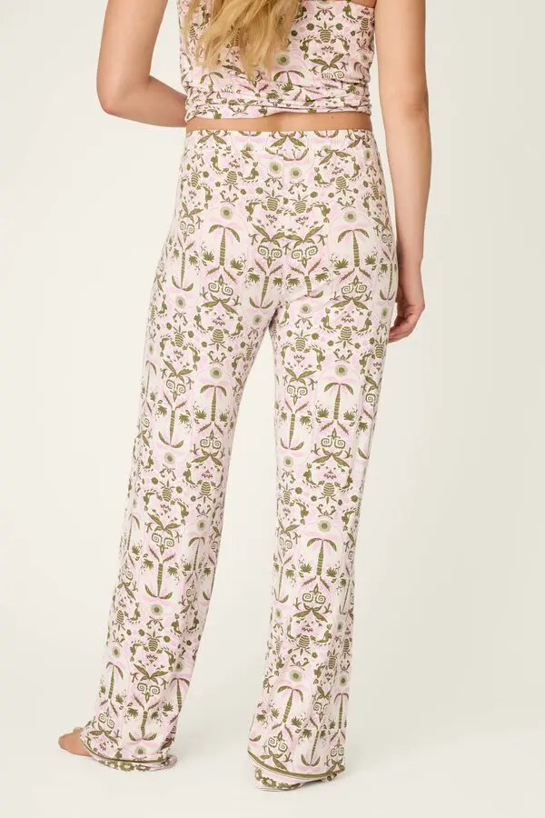 PJ Salvage Déjà Vu Dreams Tiki Time Open Leg Pants