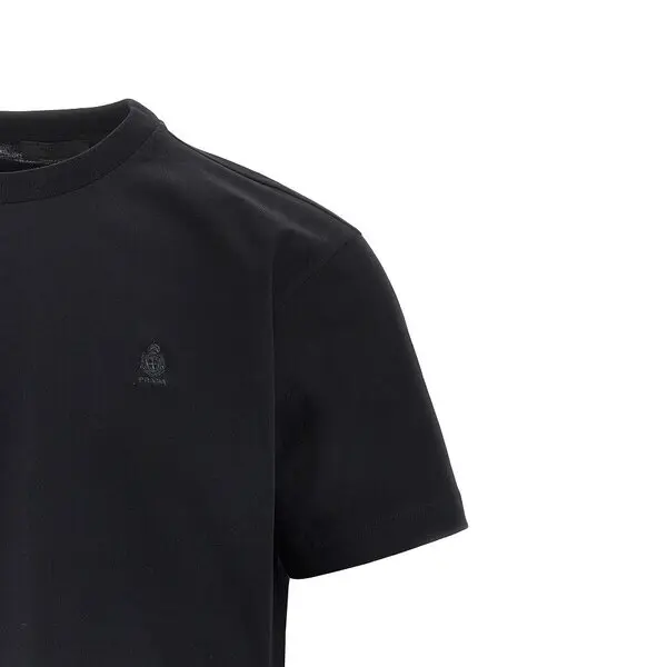 Prada Cret Embroidery T-hirt