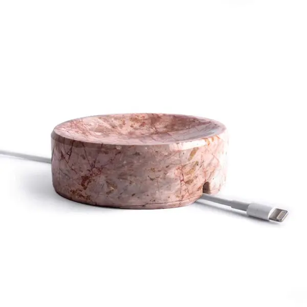 And Jacob Cable Holder Pink Marble