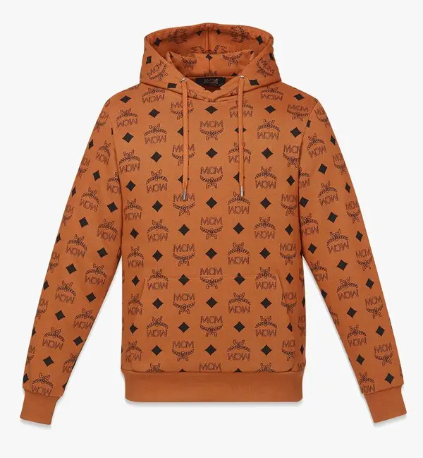 Mcm Maxi Monogram Print Hoodie