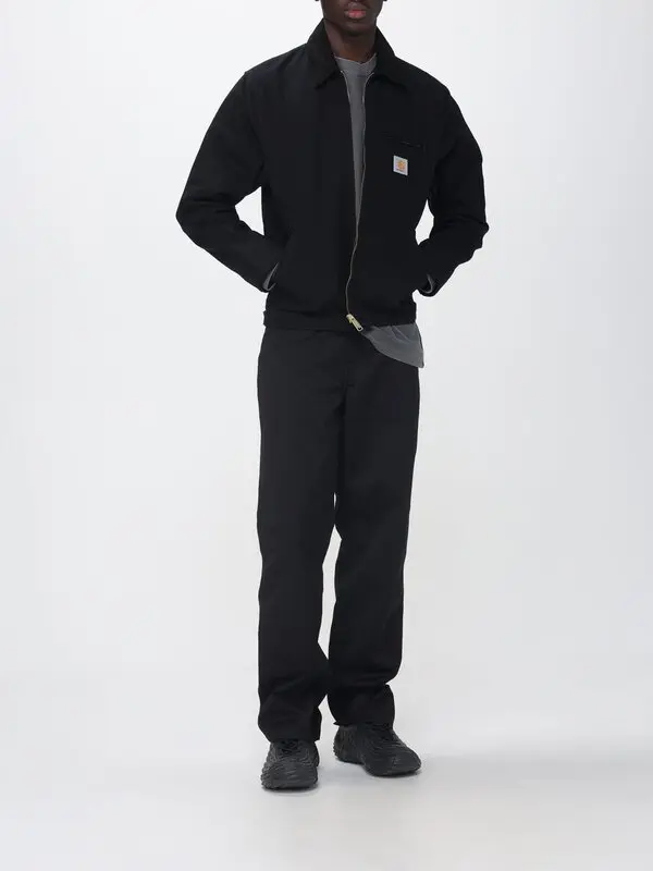 Carhartt Work In Progress Relaxed Fit Long-sleeved Organic Cotton T-shirt - Black