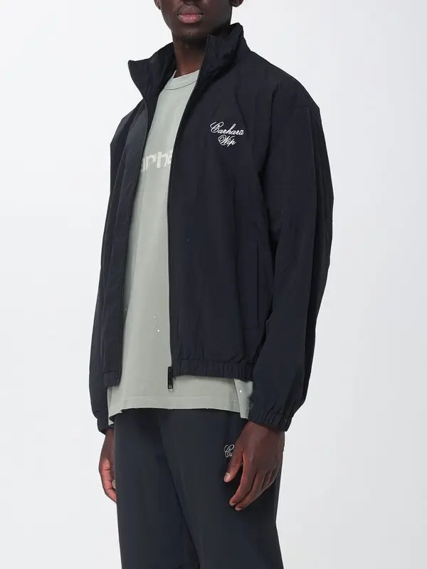 Carhartt Work In Progress Travon Water-repellent Nylon Bomber Jacket With Embroidered Logo