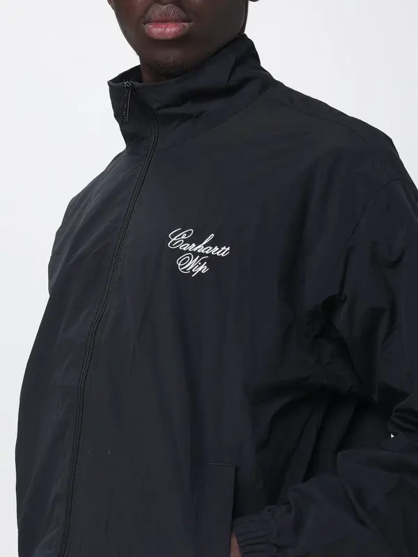 Carhartt Work In Progress Travon Water-repellent Nylon Bomber Jacket With Embroidered Logo