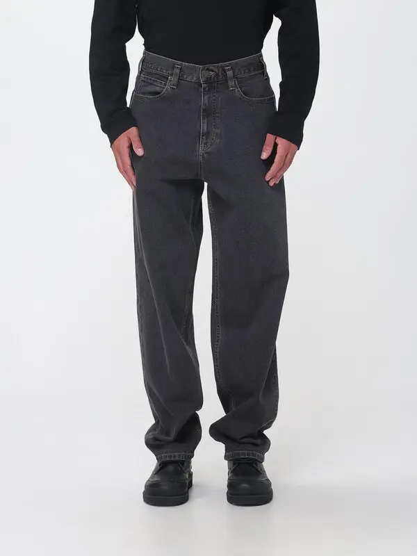 Emporio Armani Mid-rise Straight Fit Jeans In Stretch Cotton Denim