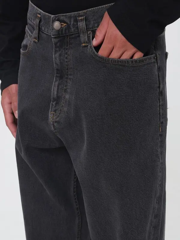 Emporio Armani Mid-rise Straight Fit Jeans In Stretch Cotton Denim