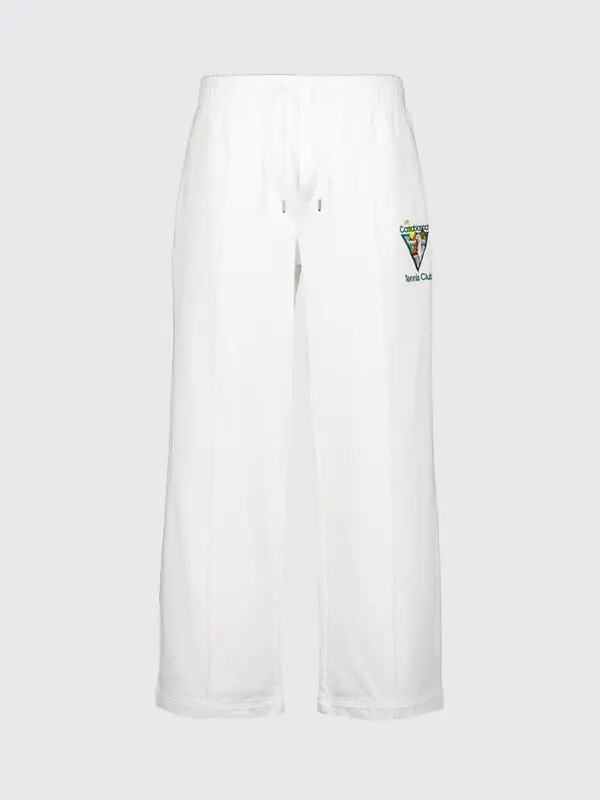 Casablanca Relaxed Fit Trousers - White