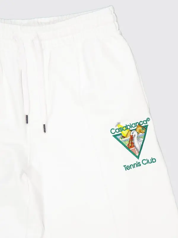 Casablanca Relaxed Fit Trousers - White