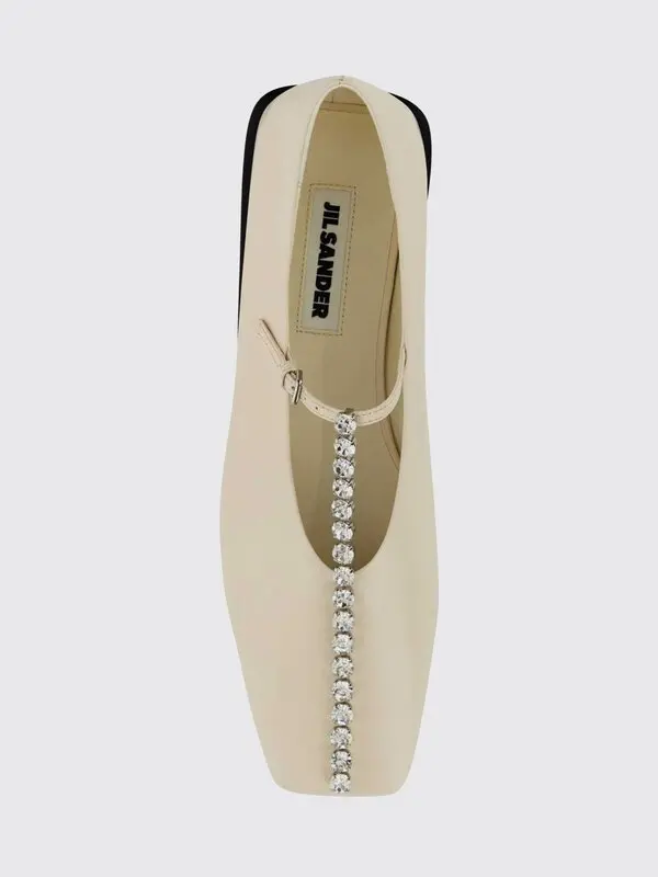 JIL SANDER Ballet Flat - White