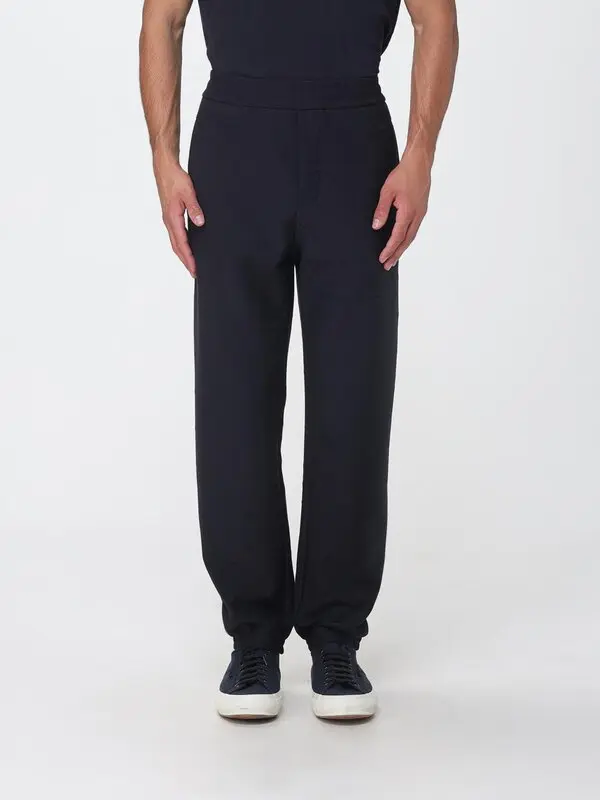 Emporio Armani Monogram Joggers - Blue