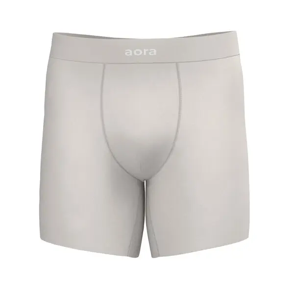AORA ATHLETICS Performance Eco-friendly Boxer Shorts For – Moisture-wicking Supportive Underwear – Sustainable Activewear Boxers For High-intensity Training, Gym, Running, Yoga, Athleisure, Outdoor Activities, Travel, And Everyday Comfort - White
