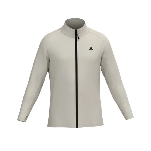 AORA ATHLETICS Eco-friendly Running Jacket For – Lightweight Breathable Moisture-wicking Jacket With Strategic Ventilation – Sustainable Activewear Outerwear For Running, Jogging, Outdoor Training, Travel, Athleisure, Gym And Everyday Comfort - White