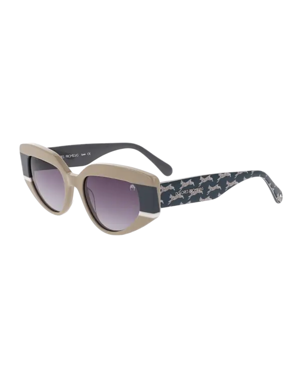 Dolores Promesas Cat Eye Eyeglasses - Gold/black
