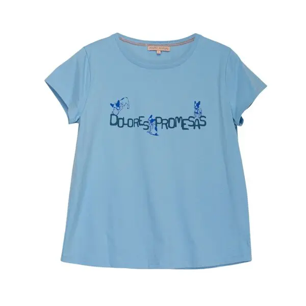 DOLORES PROMESAS Dolores Y Tula Casual T-shirt