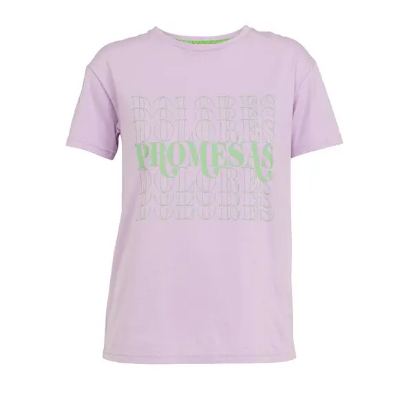 DOLORES PROMESAS Lilac T-shirt
