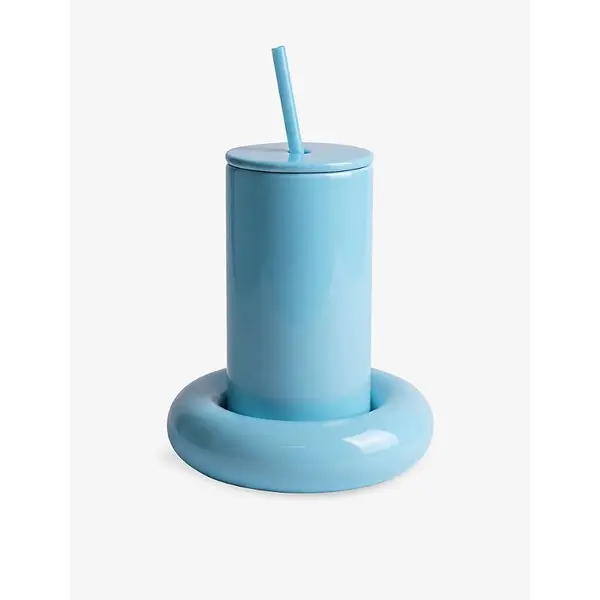 GUSTAF WESTMAN Chunky Ceramic Tumbler - Light Blue