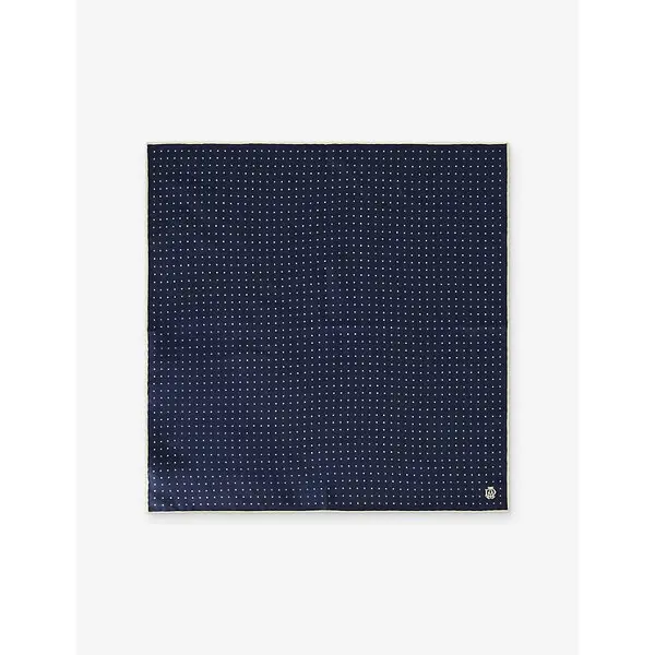 Dunhill Polka-dot Silk Neckerchief