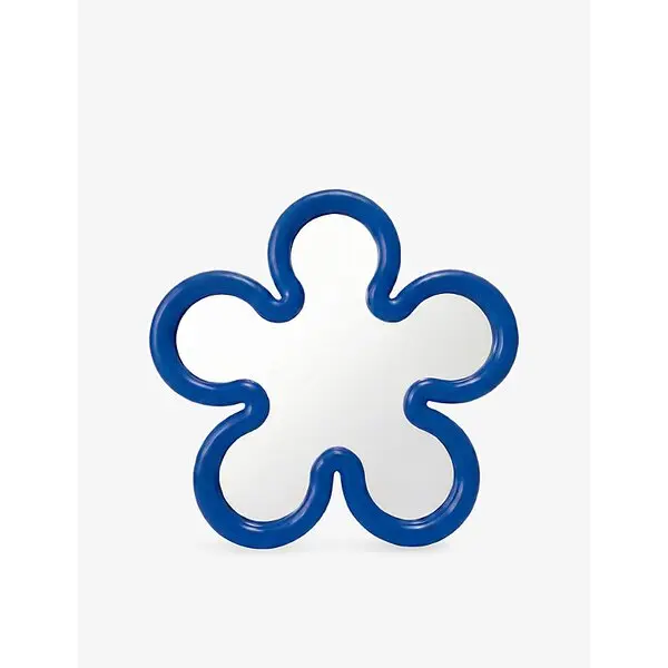 GUSTAF WESTMAN Flower Mirror - Cobalt Blue
