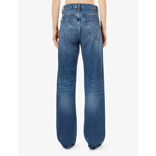 FRAME The Vertical Straight-leg Denim Jeans