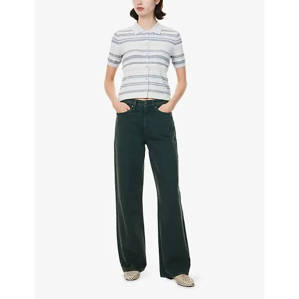 Rag & Bone Logan Wide-leg Denim Jeans