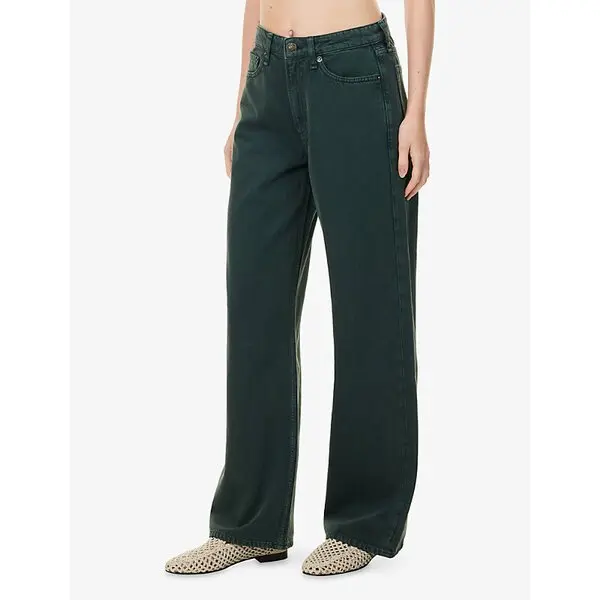 Rag & Bone Logan Wide-leg Denim Jeans