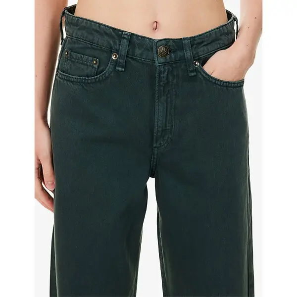 Rag & Bone Logan Wide-leg Denim Jeans