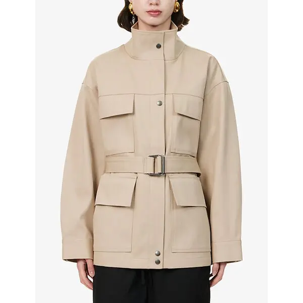 ANINE BING Odin Flap-pocket Cotton Jackets