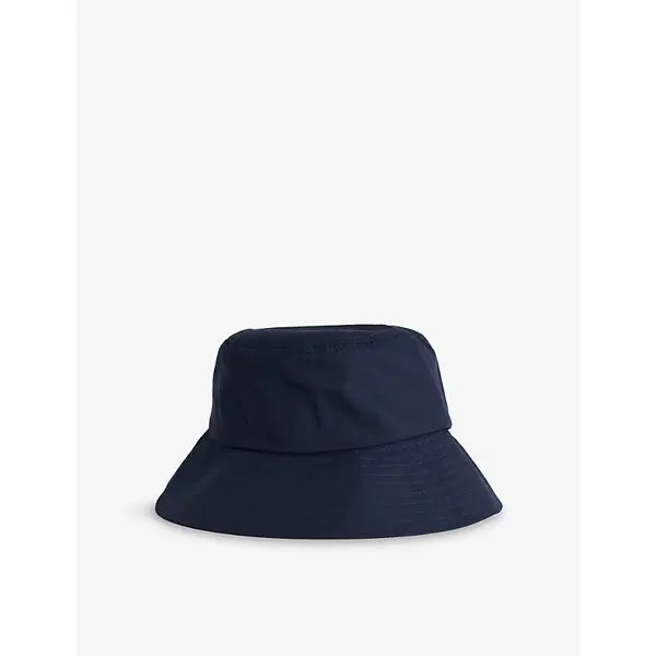 MALBON Brand-embroidered Woven Bucket Hat