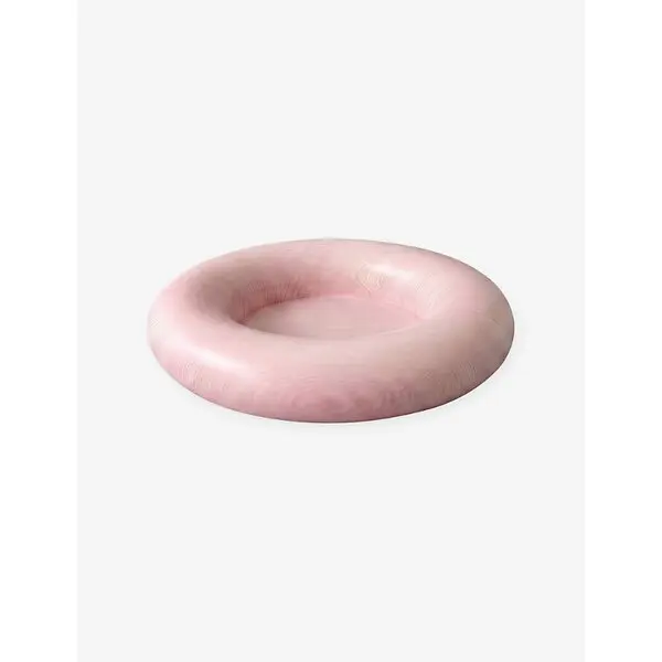 GUSTAF WESTMAN Chunky Wooden Bowl Plate - Pink Pine