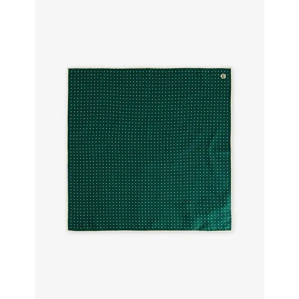 Dunhill Polka-dot Silk Neckerchief