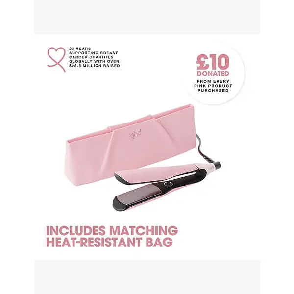 GHD Chronos Max Wide Plate Limited Edition Hair Straightener In Dusted