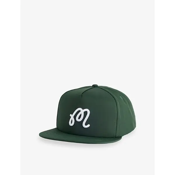 MALBON Brand-embroidered Woven Cap
