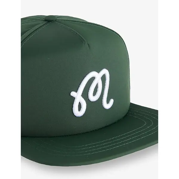 MALBON Brand-embroidered Woven Cap