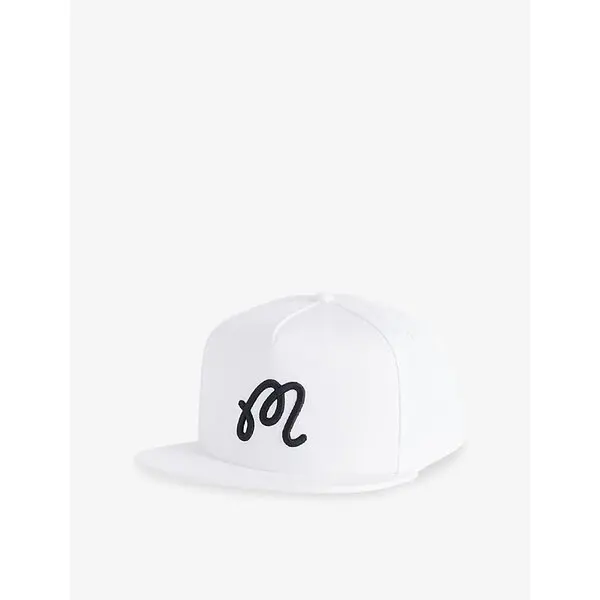 MALBON Brand-embroidered Woven Cap