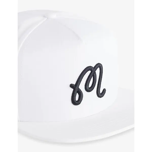 MALBON Brand-embroidered Woven Cap