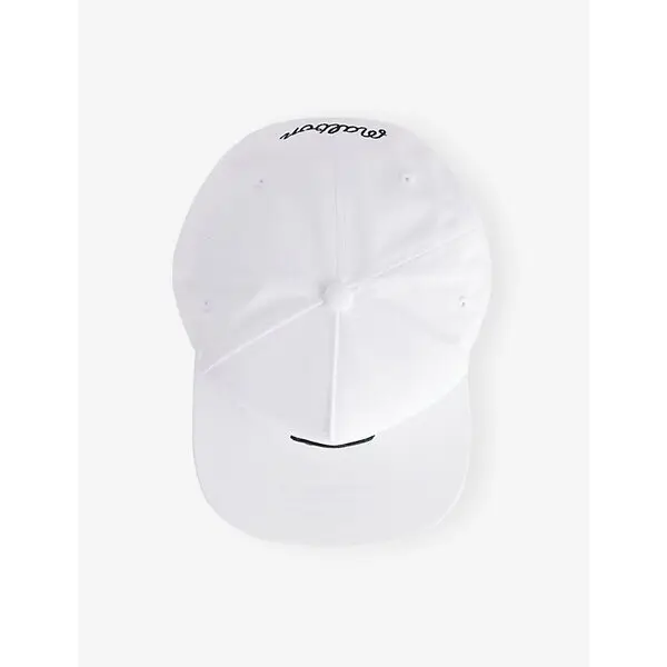 MALBON Brand-embroidered Woven Cap