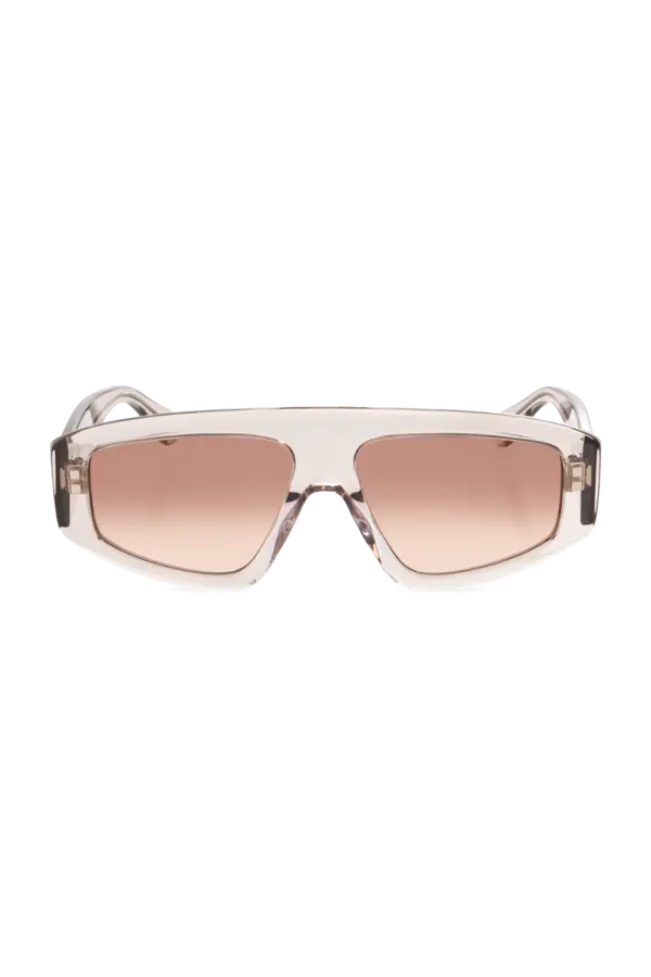 Alaïa Geometric Acetate Sunglasses