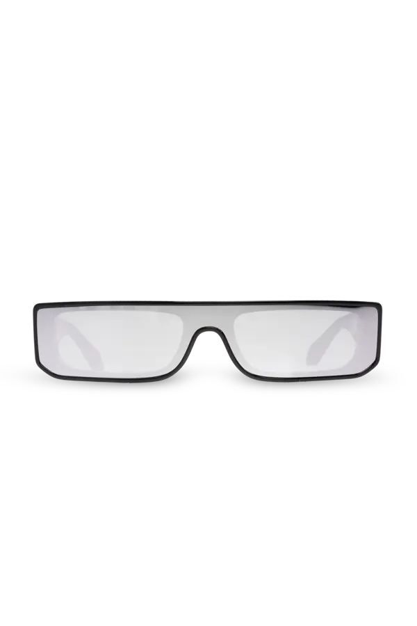 Alaïa Geometric Acetate Sunglasses