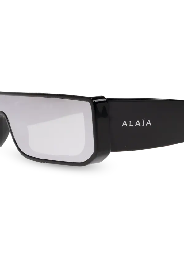 Alaïa Geometric Acetate Sunglasses