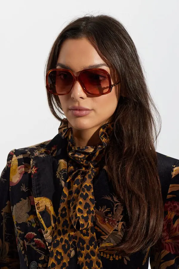 Chloé Octagonal Acetate Sunglasses
