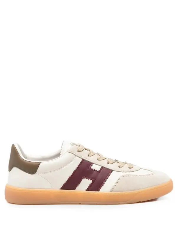 Hogan Sneakers Cool In Smooth Leather And Suede - Multi