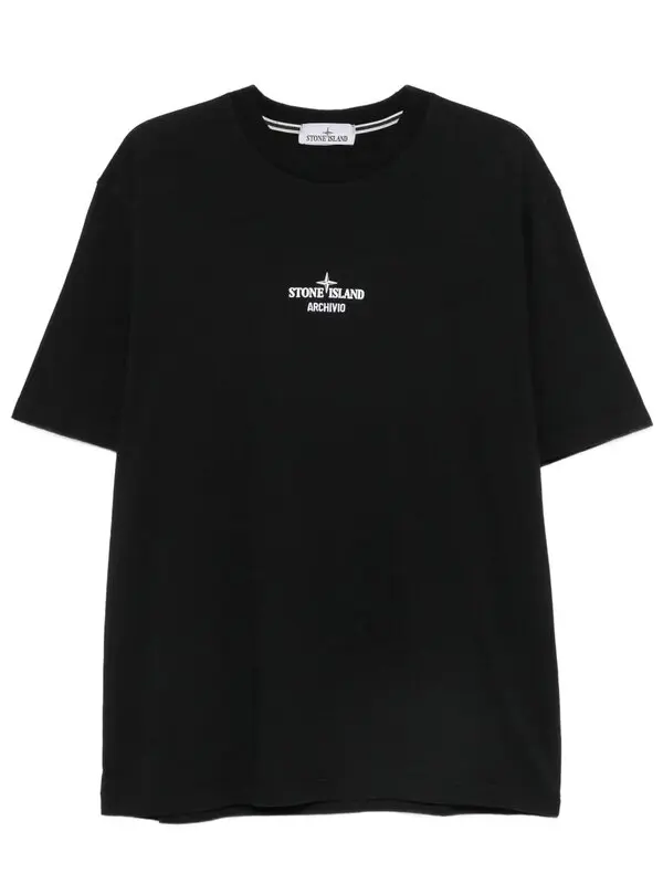 Stone Island T-shirt Regular Fit With 'archive' Print