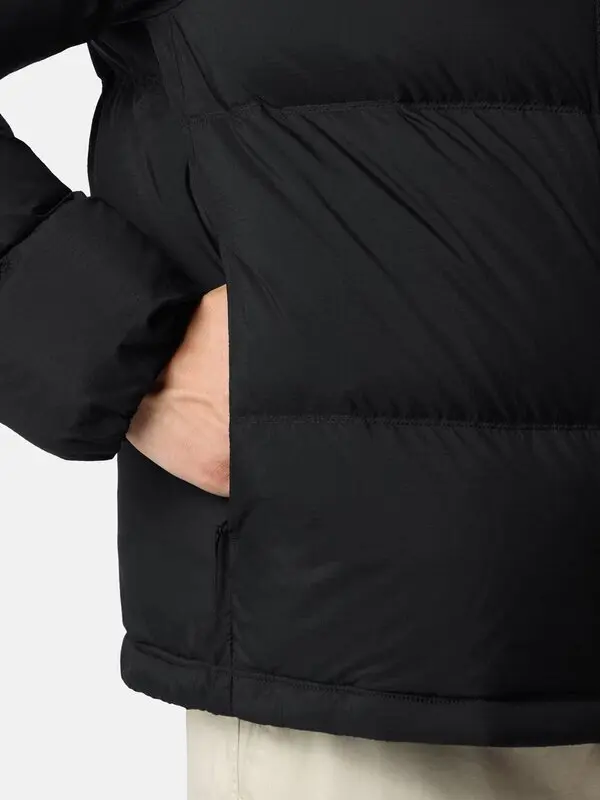 Stone Island Ripstop Down Jacket With Removable Hood