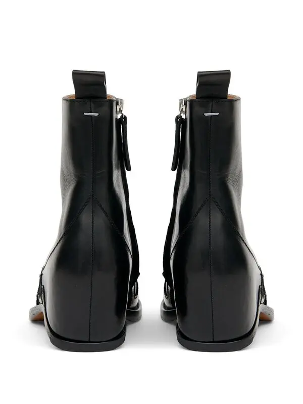 MAISON MARGIELA Leather Heel-less Western Boots