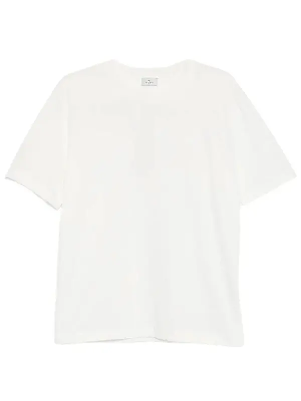 Etro Embroidered Pegasus Cotton T-shirt